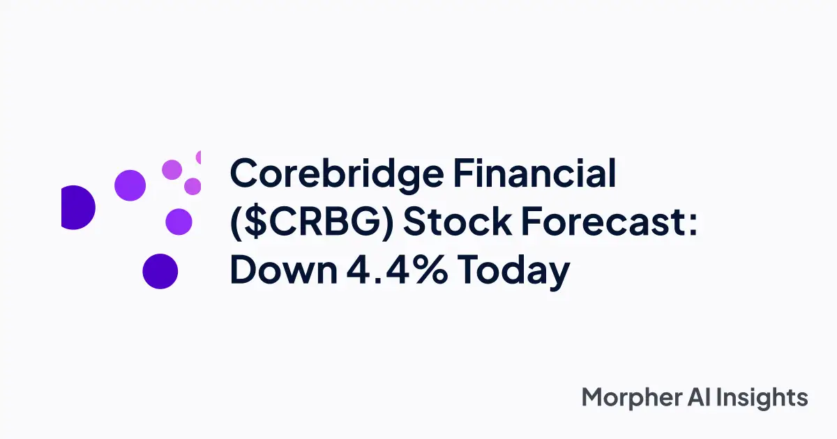 Corebridge Financial ($CRBG) Stock Forecast