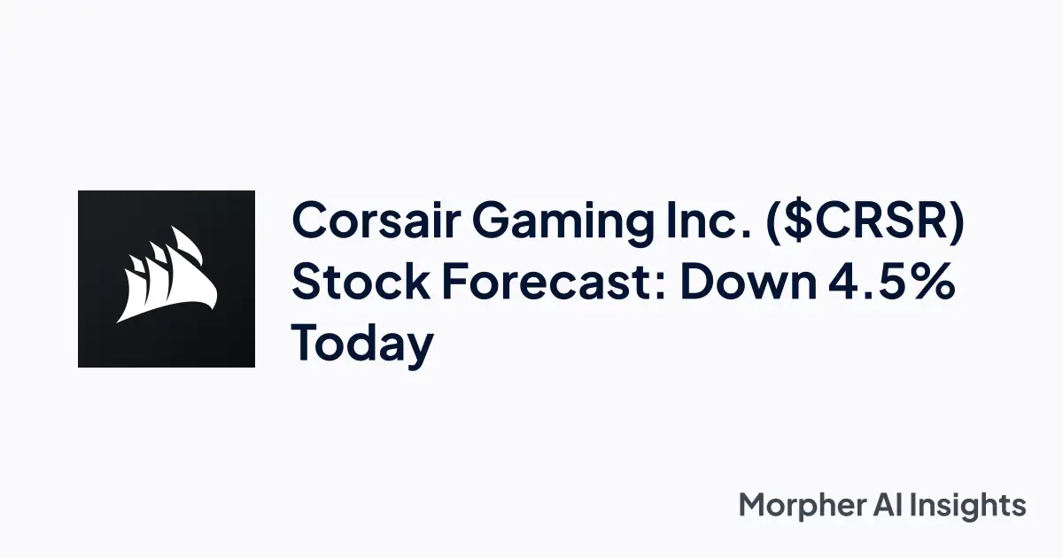 Corsair Gaming Inc. ($CRSR) Stock Forecast