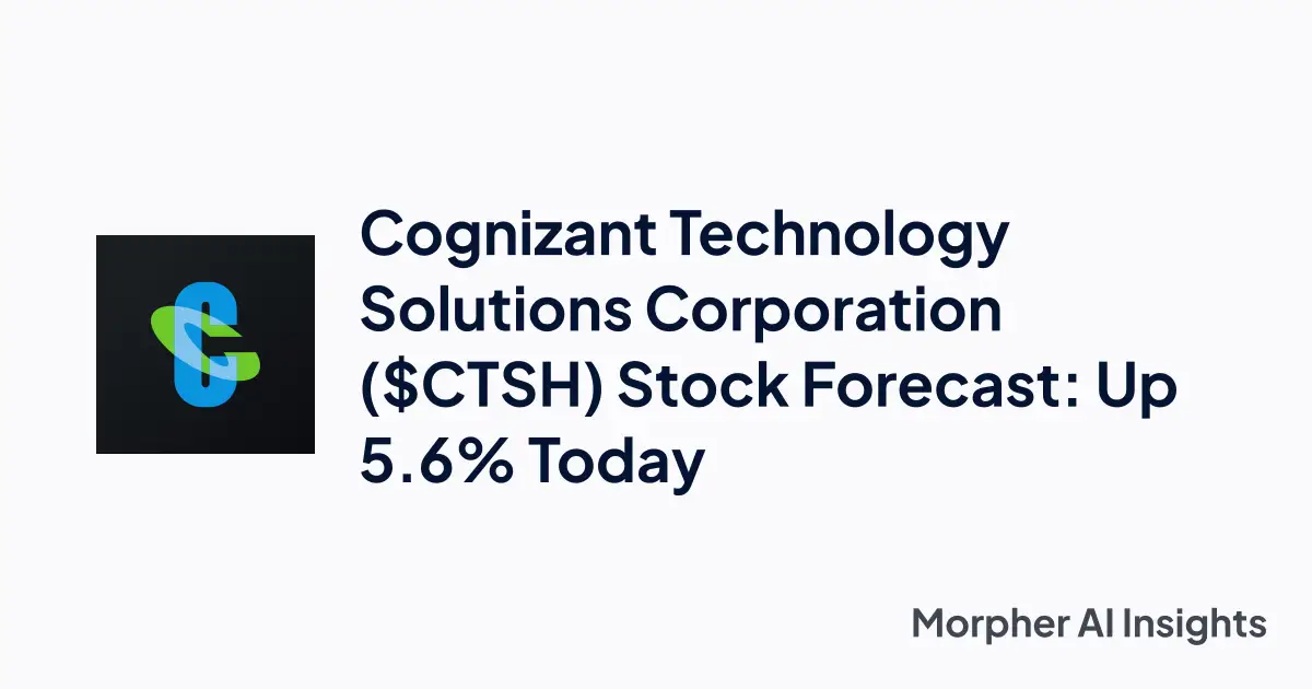 Cognizant Technology Solutions Corporation ($CTSH) Stock Forecast