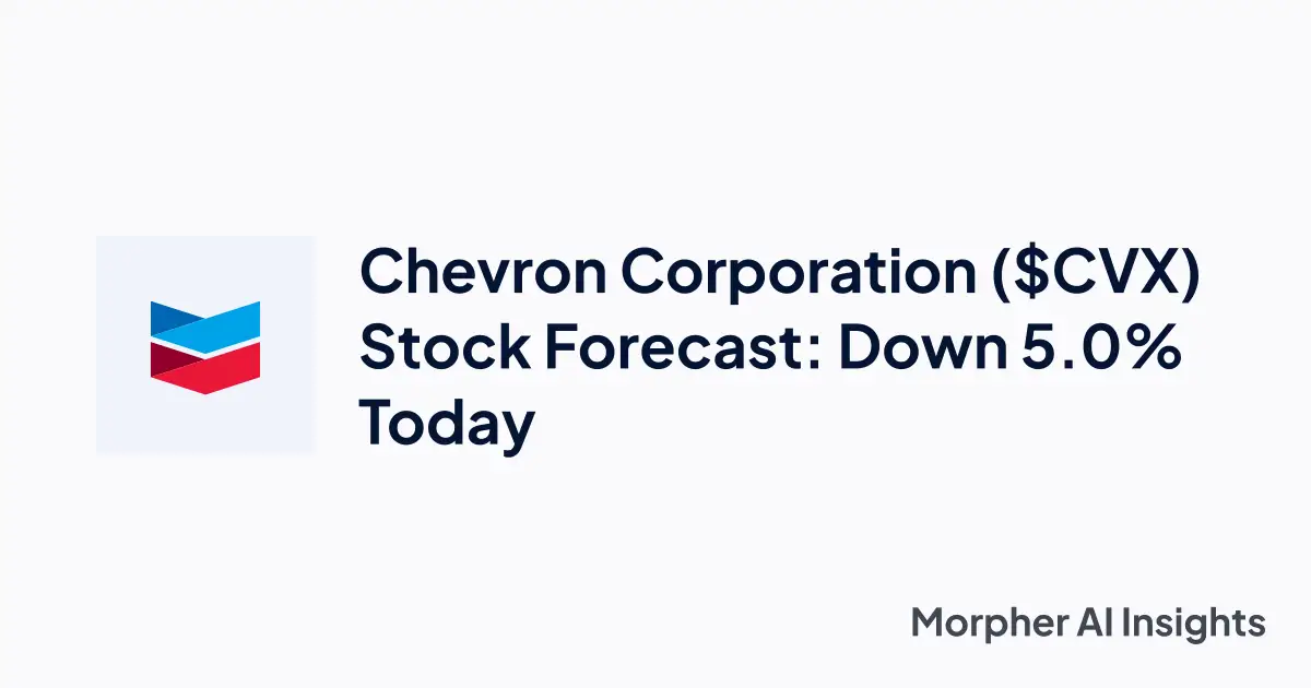 Chevron Corporation ($CVX) Stock Forecast