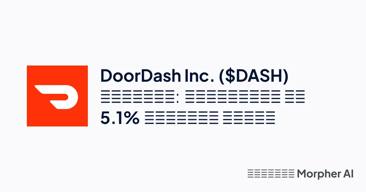 DoorDash Inc. ($DASH) Stock Forecast