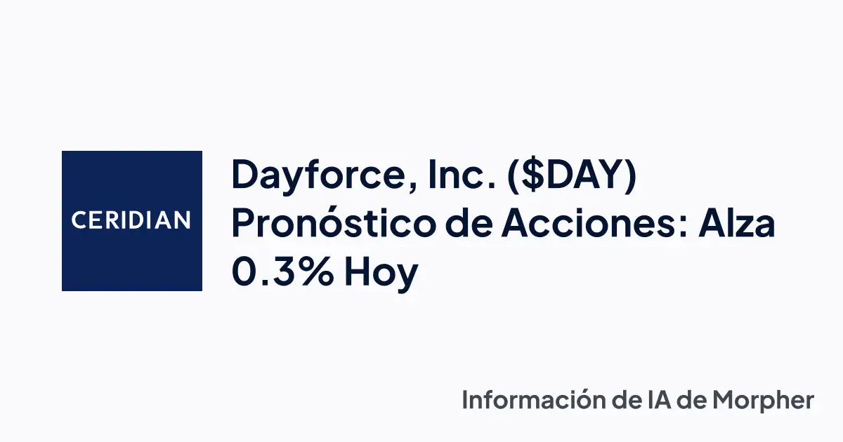 Dayforce, Inc. ($DAY) Stock Forecast