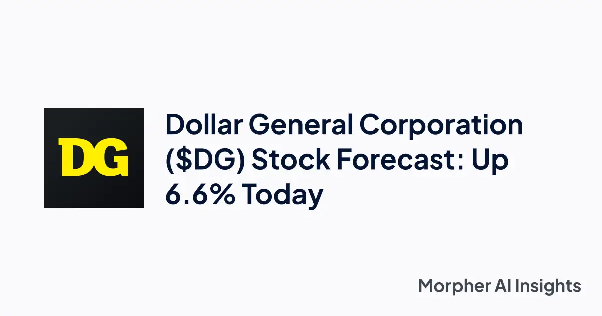 Dollar General Corporation ($DG) Stock Forecast