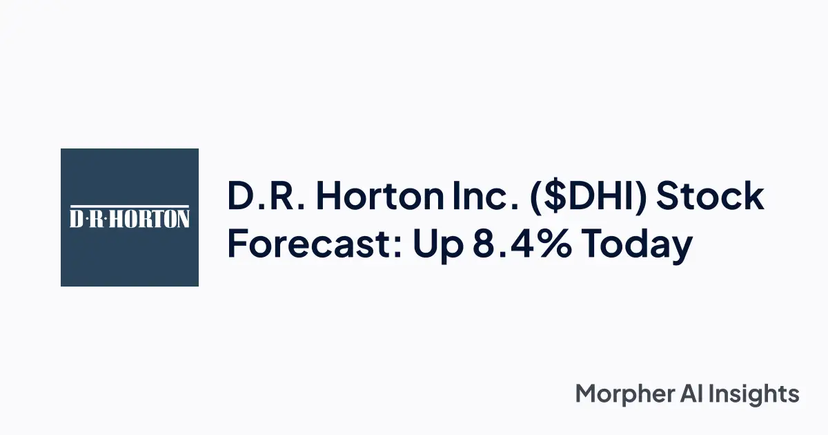 D.R. Horton Inc. ($DHI) Stock Forecast