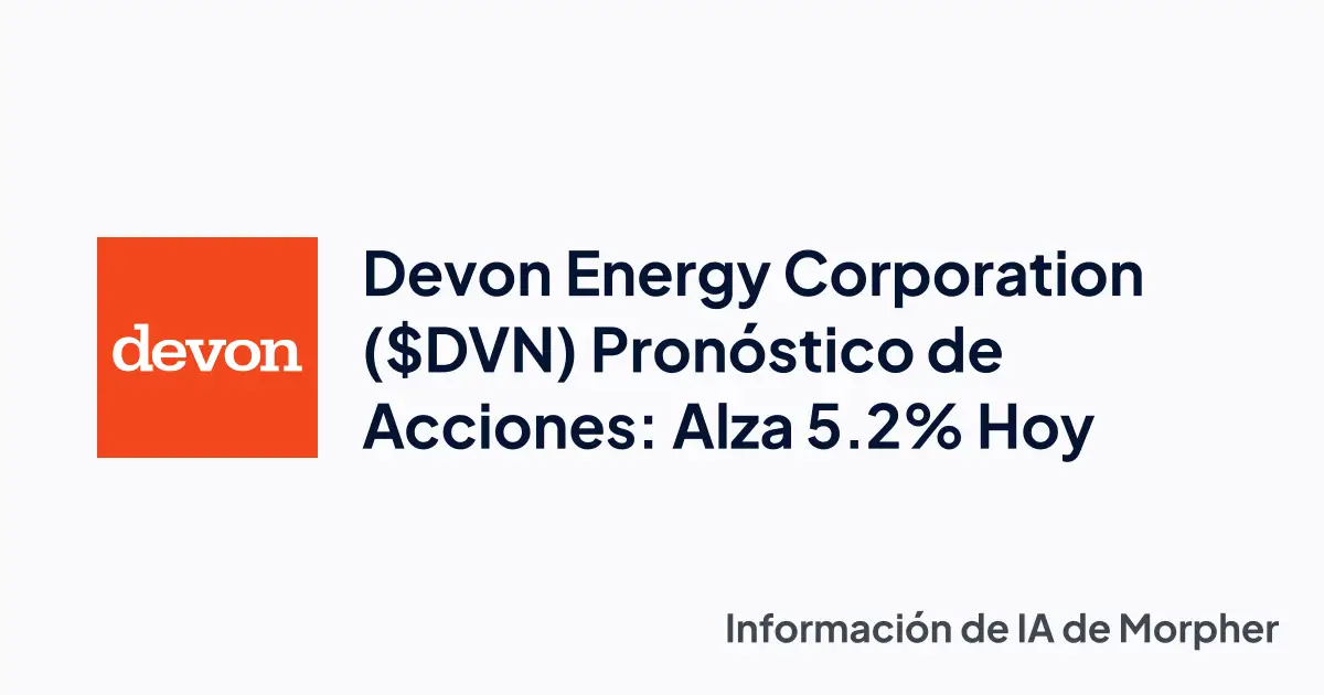 Devon Energy Corporation ($DVN) Stock Forecast
