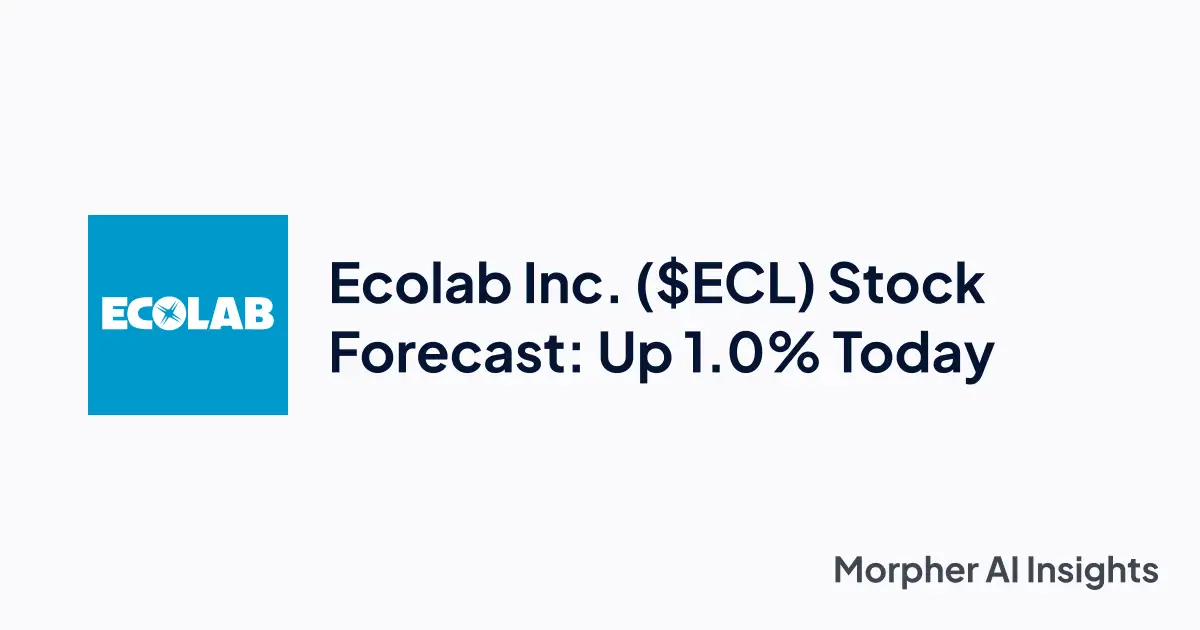 Ecolab Inc. ($ECL) Stock Forecast