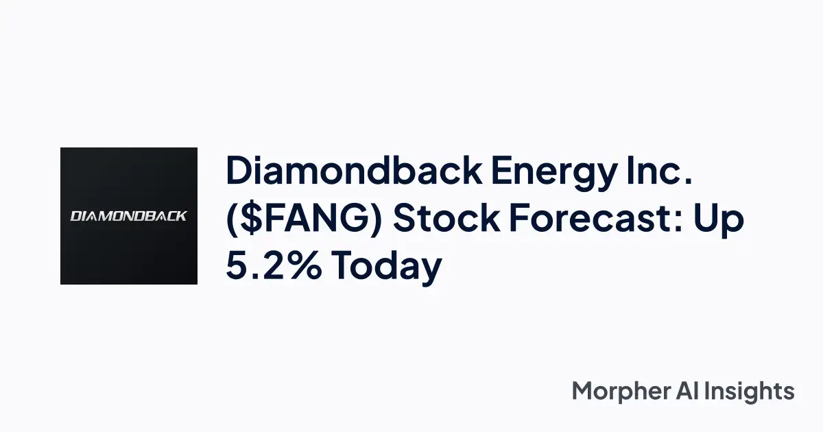 Diamondback Energy Inc. ($FANG) Stock Forecast