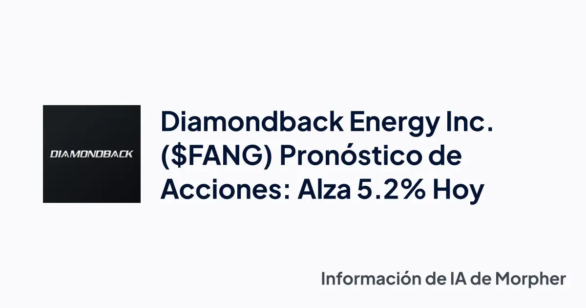 Diamondback Energy Inc. ($FANG) Stock Forecast