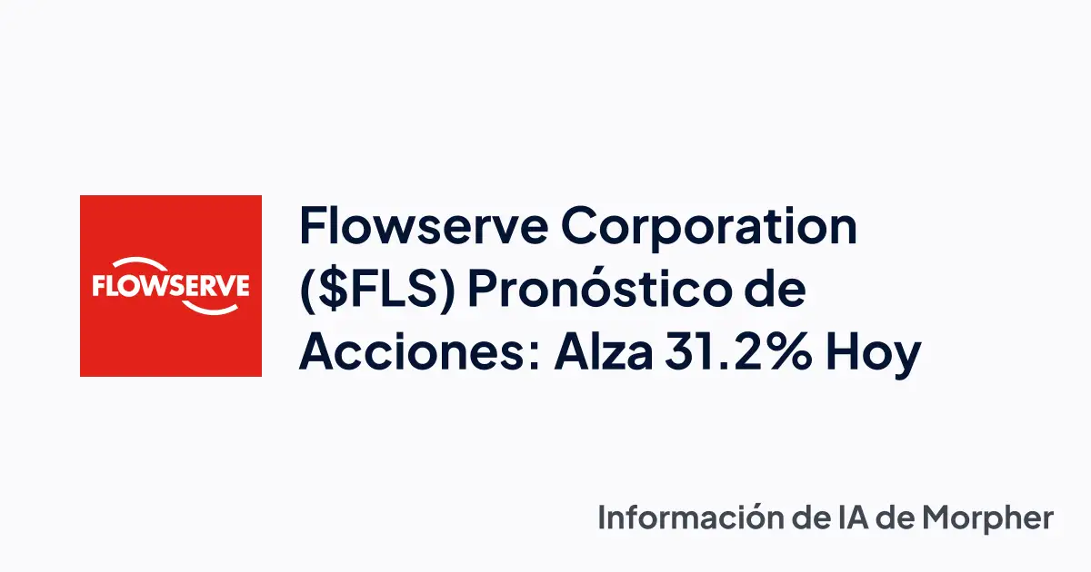 Flowserve Corporation ($FLS) Stock Forecast