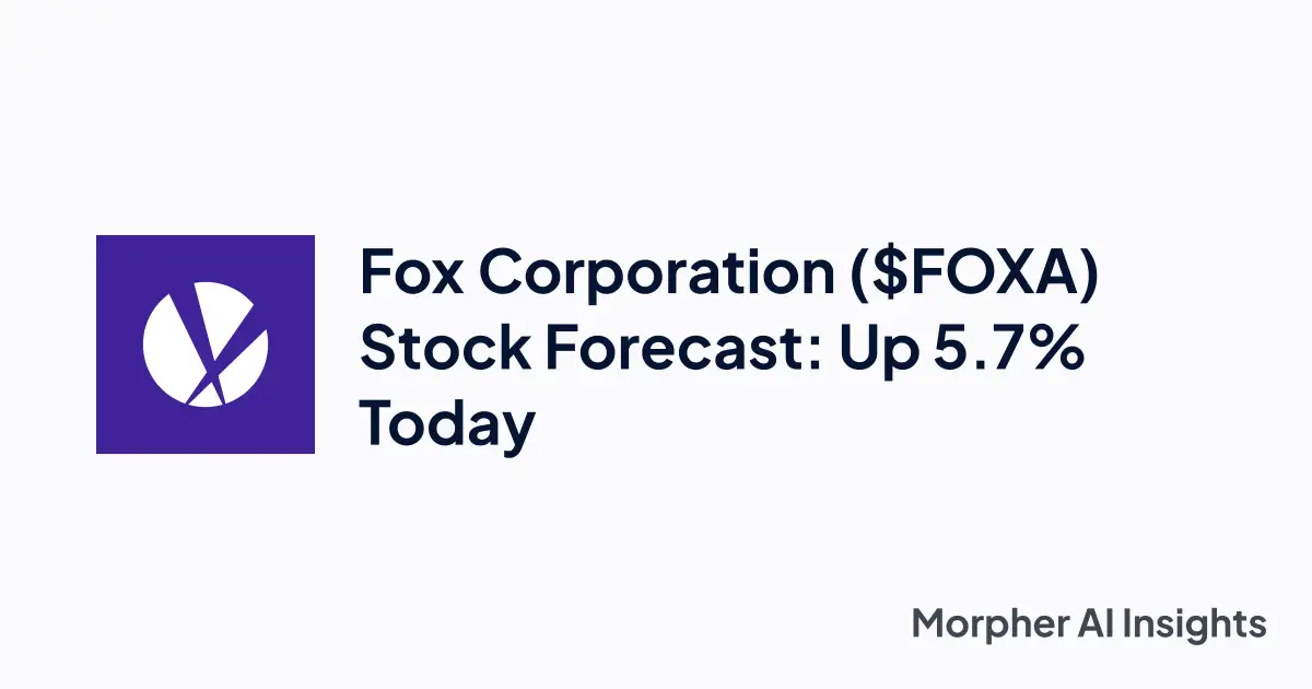 Fox Corporation ($FOXA) Stock Forecast