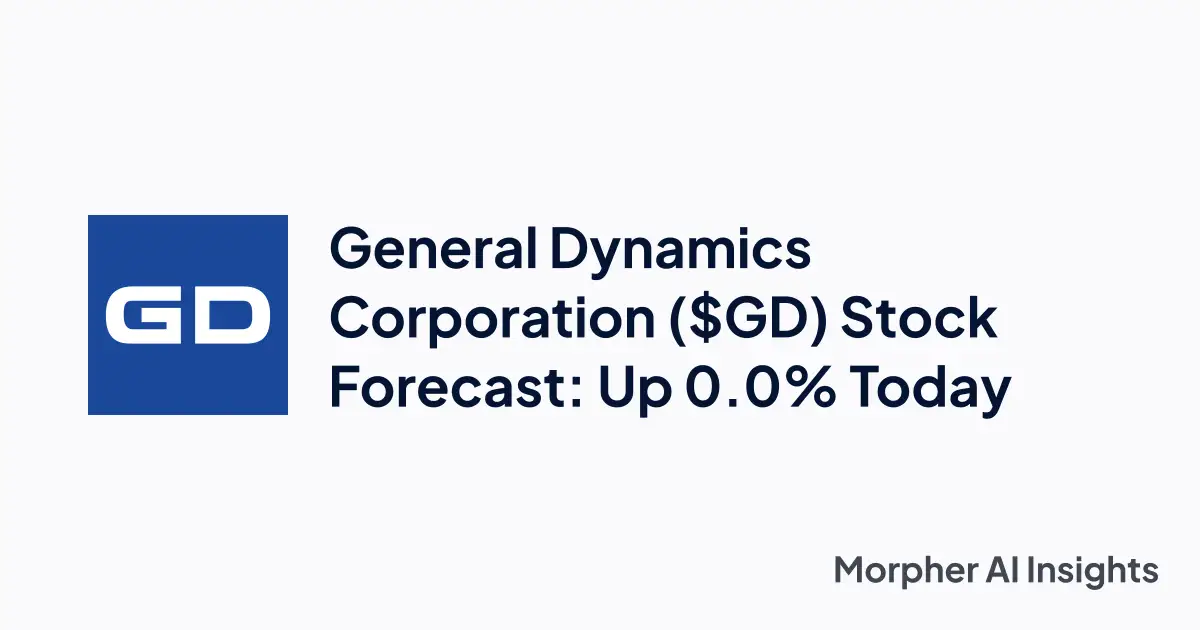General Dynamics Corporation ($GD) Stock Forecast