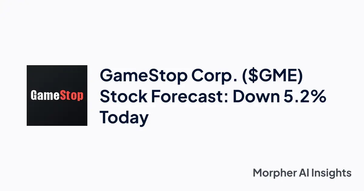 GameStop Corp. ($GME) Stock Forecast