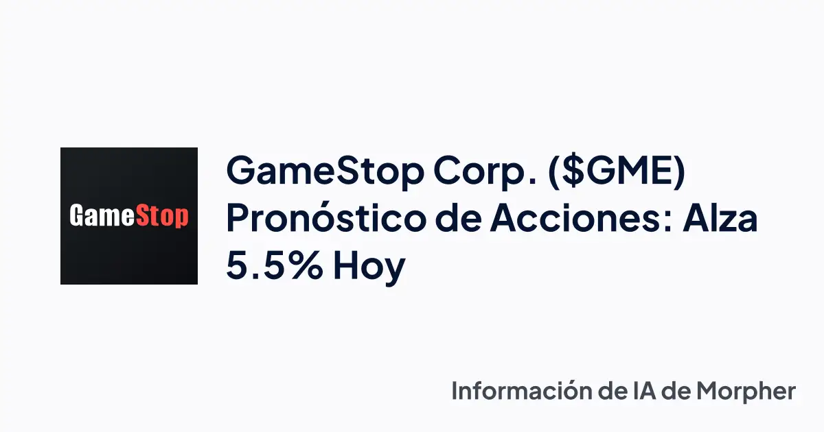 GameStop Corp. ($GME) Stock Forecast