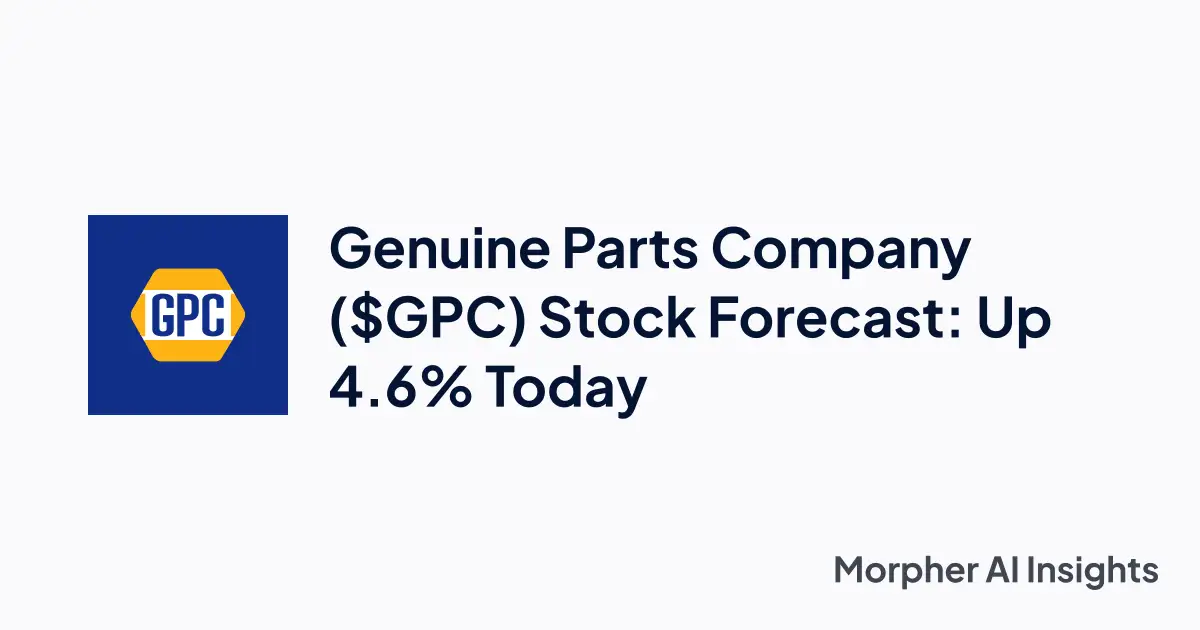 Genuine Parts Company ($GPC) Stock Forecast