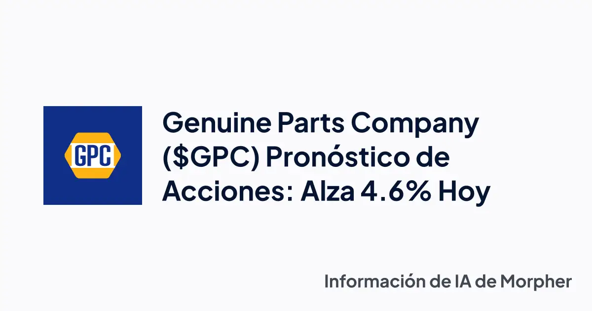 Genuine Parts Company ($GPC) Stock Forecast