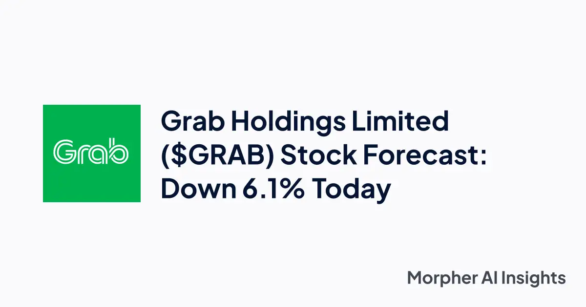 Grab Holdings Limited ($GRAB) Stock Forecast