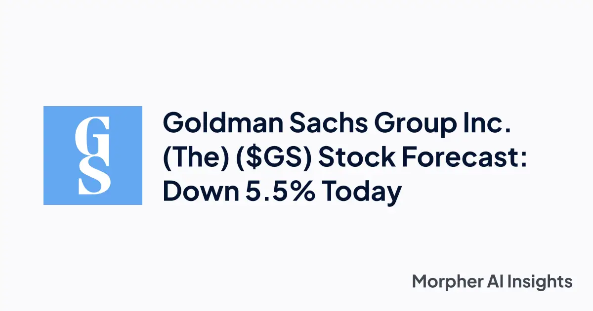 Goldman Sachs Group Inc. (The) ($GS) Stock Forecast