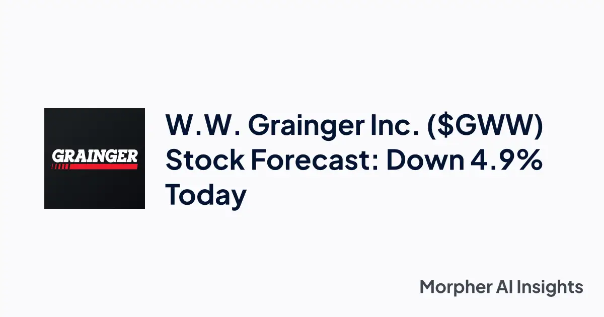 W.W. Grainger Inc. ($GWW) Stock Forecast