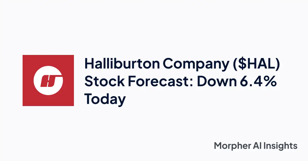 Halliburton Company ($HAL) Stock Forecast