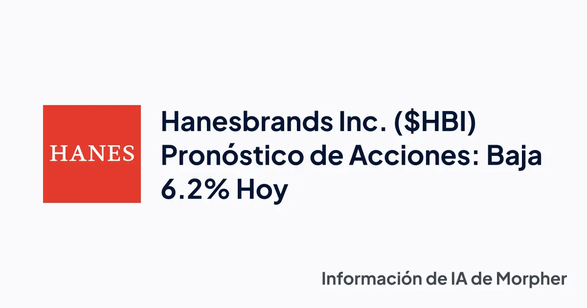 Hanesbrands Inc. ($HBI) Stock Forecast