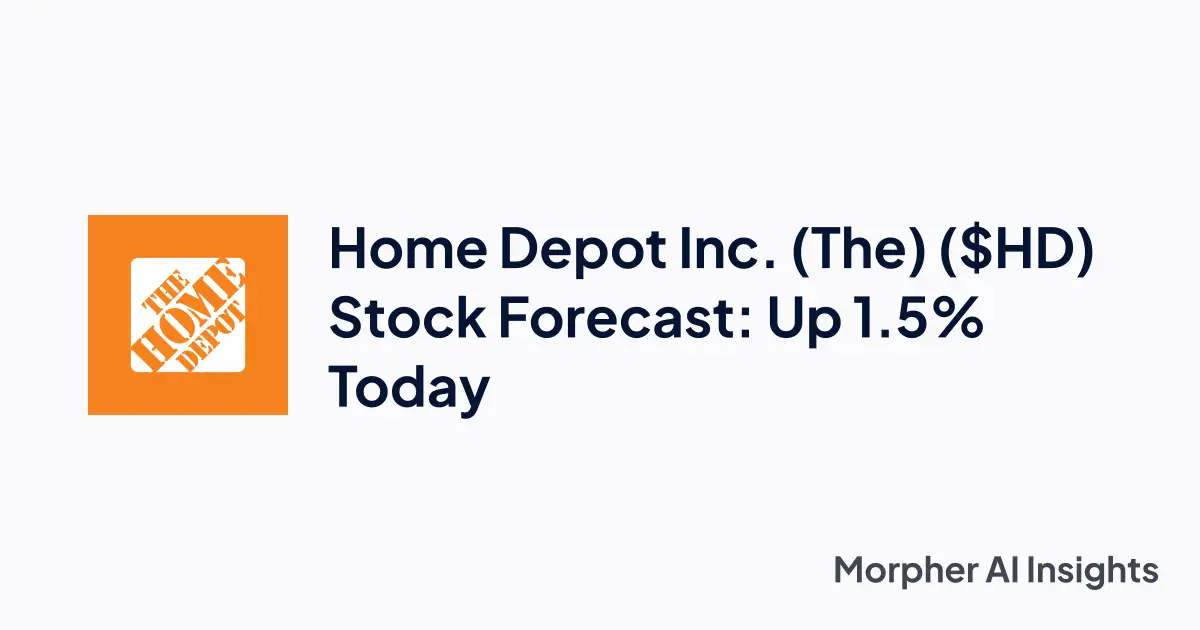 Home Depot Inc. (The) ($HD) Stock Forecast
