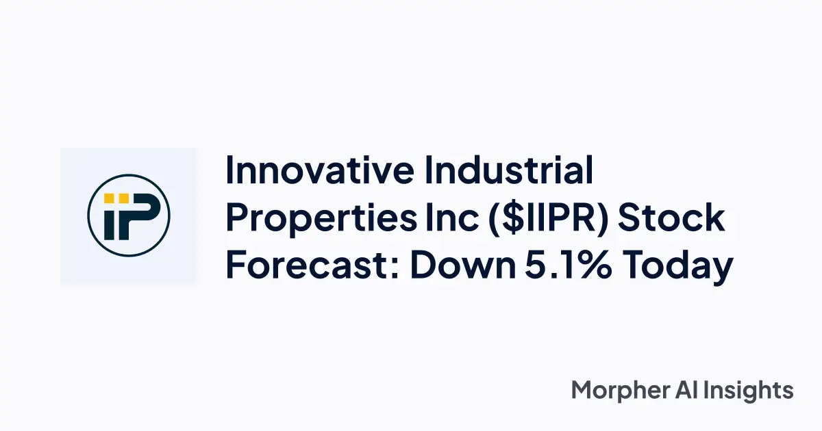 Iipr Logo Innovative Industrial Properties, Inc. (IIPR) Stock Price,