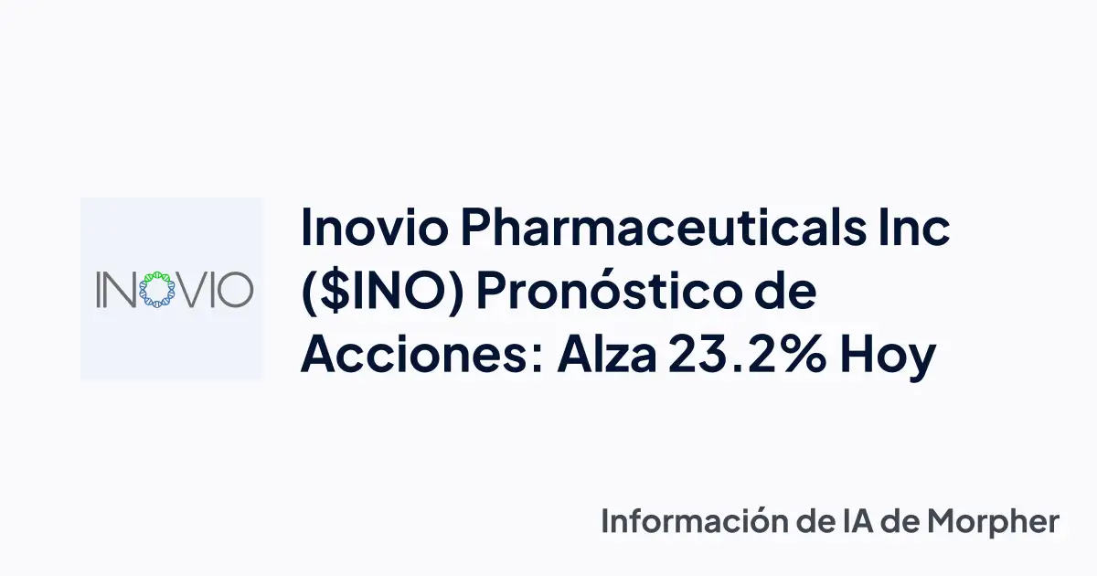 Inovio Pharmaceuticals Inc ($INO) Stock Forecast