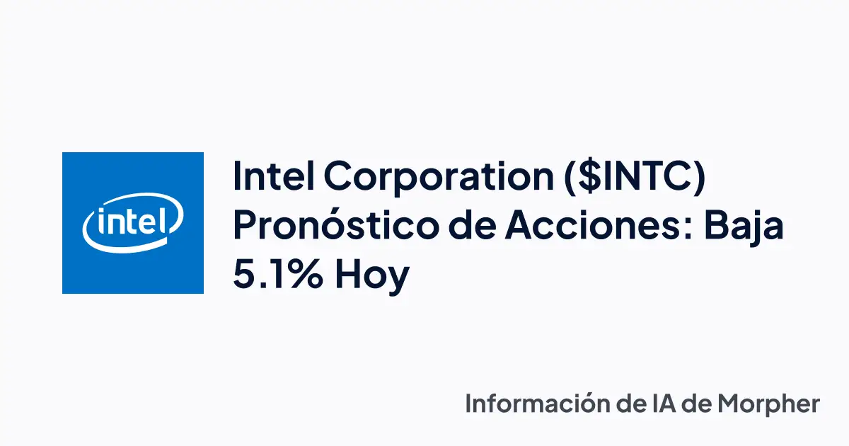 Intel Corporation ($INTC) Stock Forecast
