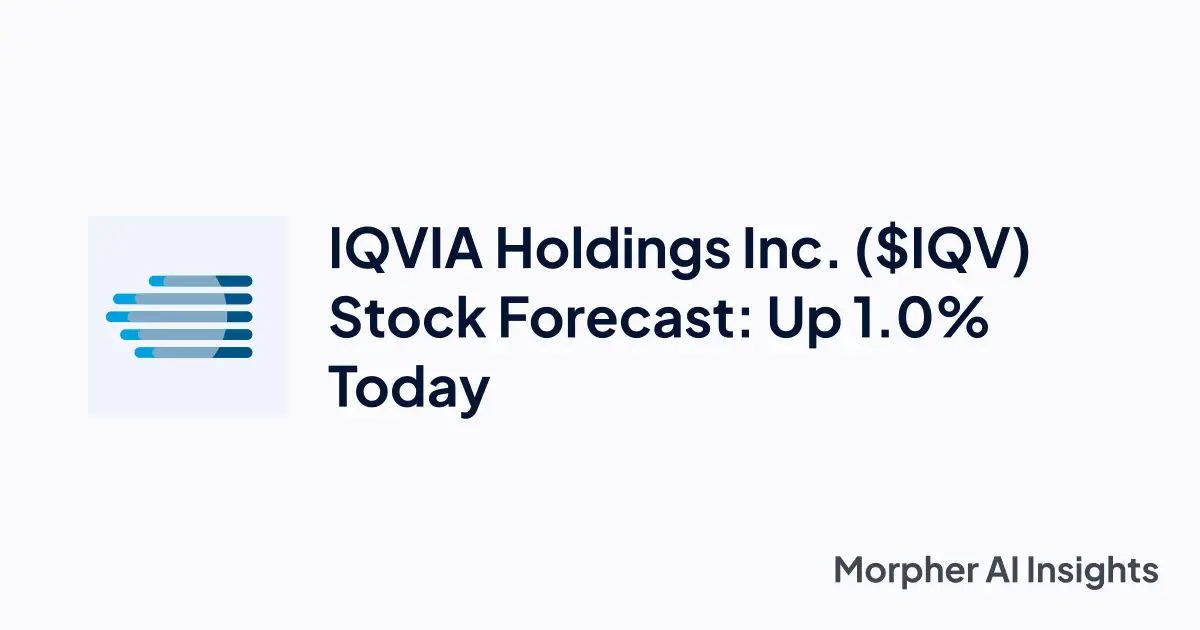 IQVIA Holdings Inc. ($IQV) Stock Forecast