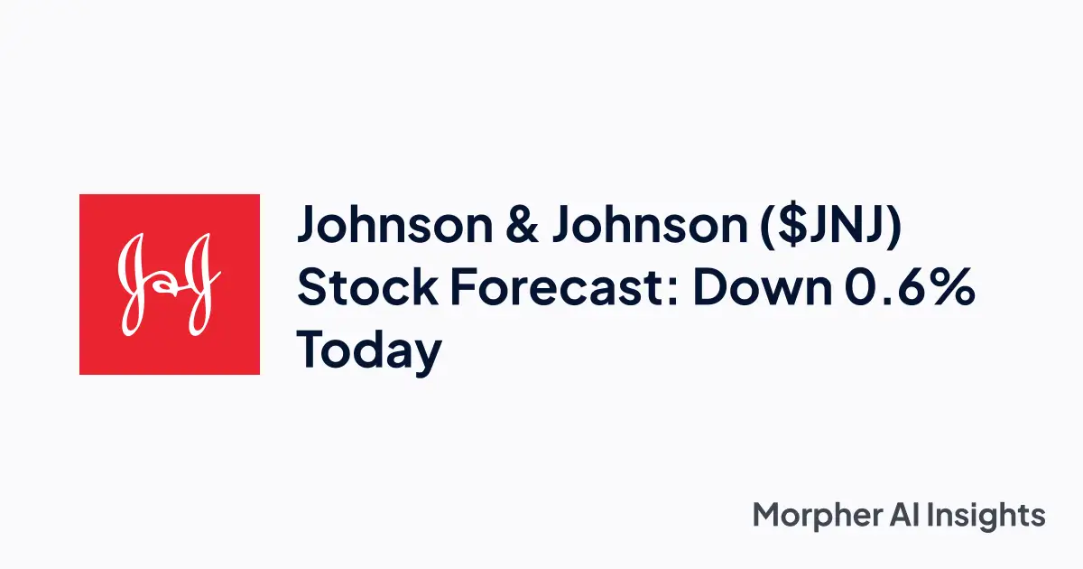 Johnson & Johnson ($JNJ) Stock Forecast
