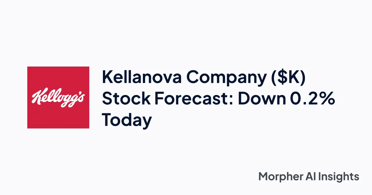 Kellanova Company ($K) Stock Forecast