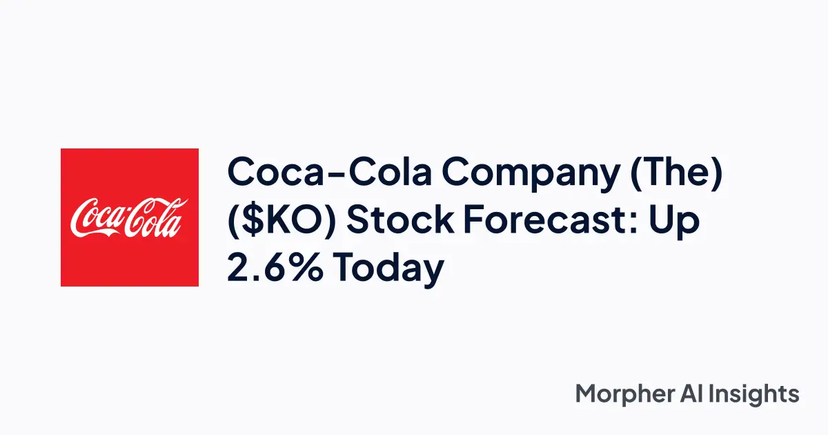 Coca-Cola Company (The) ($KO) Stock Forecast