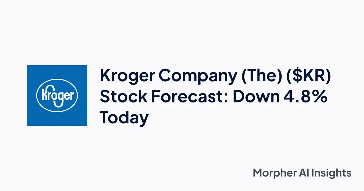 Kroger Company (The) ($KR) Stock Forecast