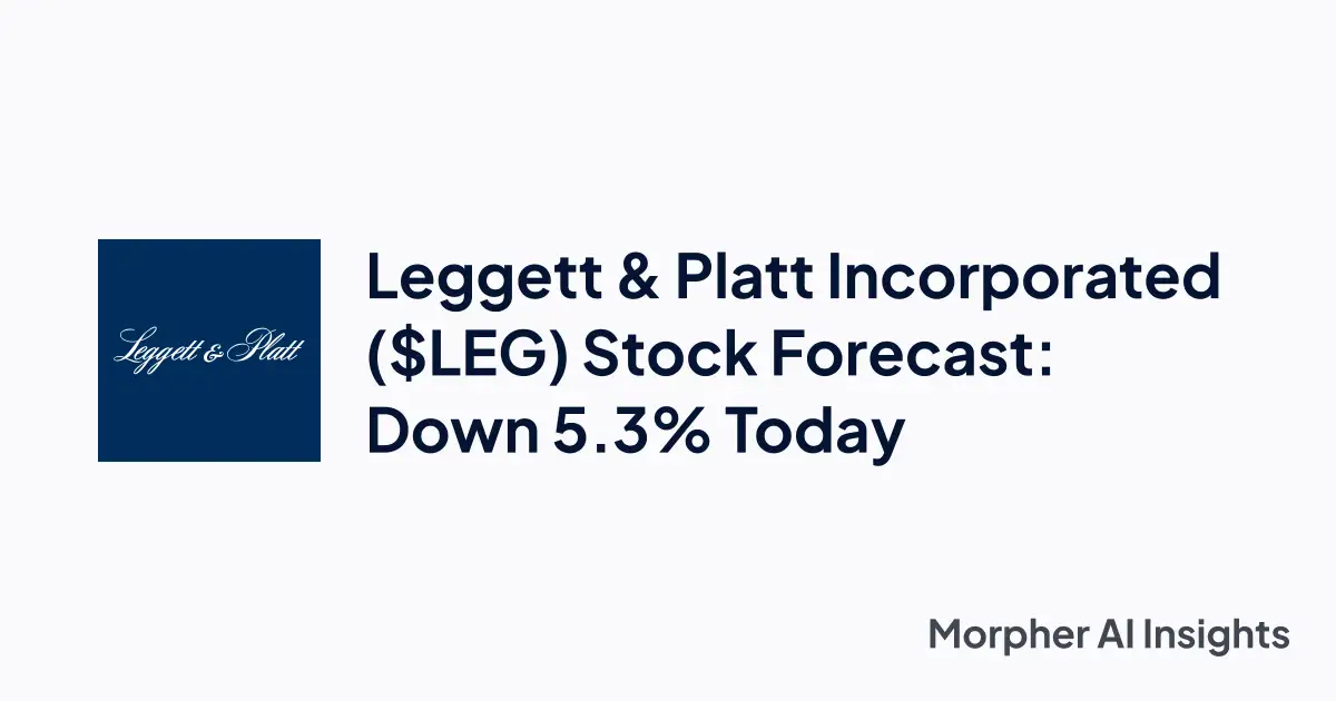 Leggett & Platt Incorporated ($LEG) Stock Forecast
