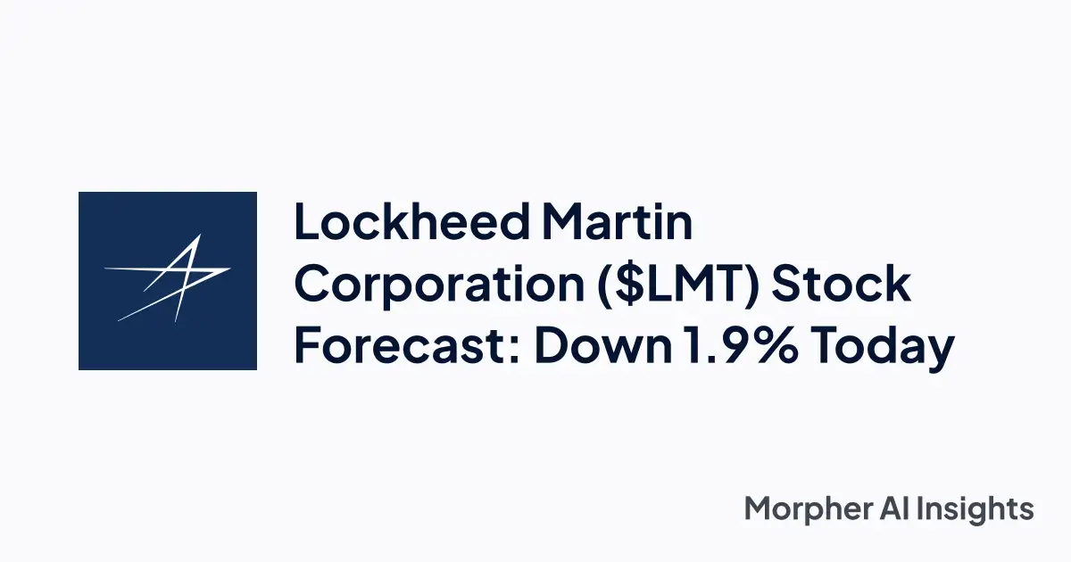 Lockheed Martin Corporation ($LMT) Stock Forecast
