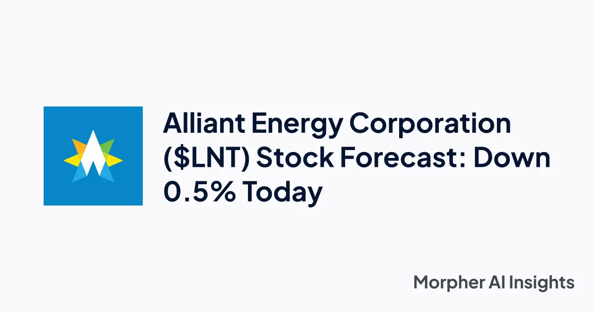 Alliant Energy Corporation ($LNT) Stock Forecast
