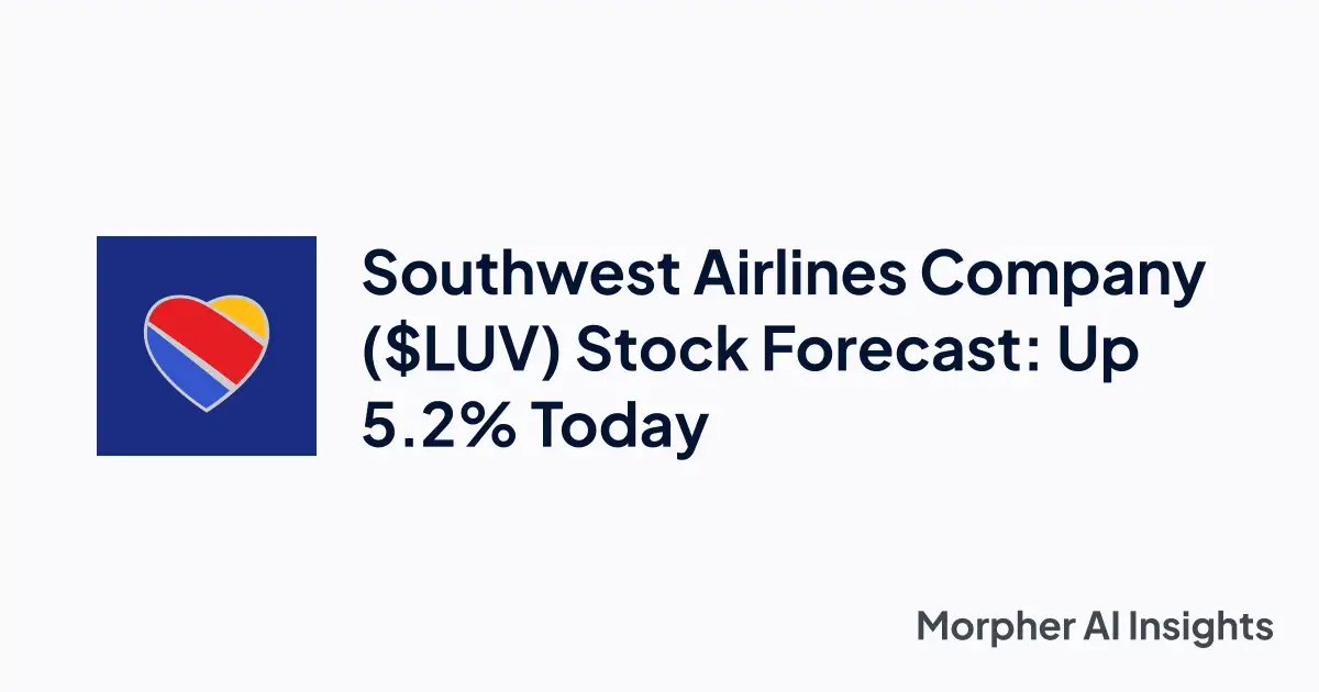 Southwest Airlines Company ($LUV) Stock Forecast
