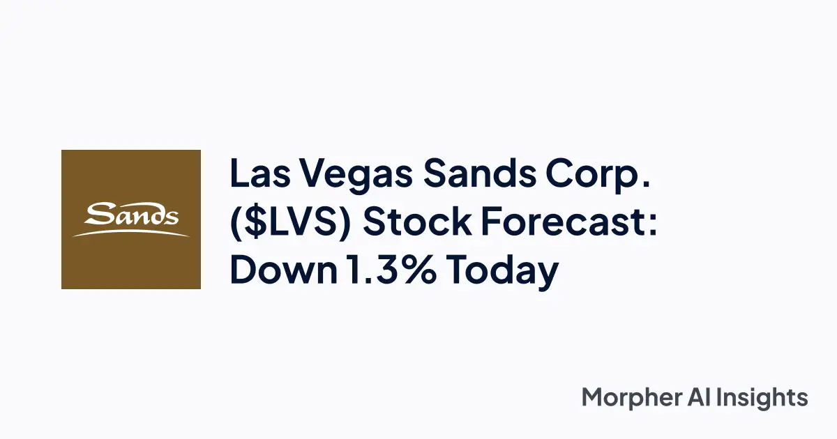 Las Vegas Sands Corp. ($LVS) Stock Forecast