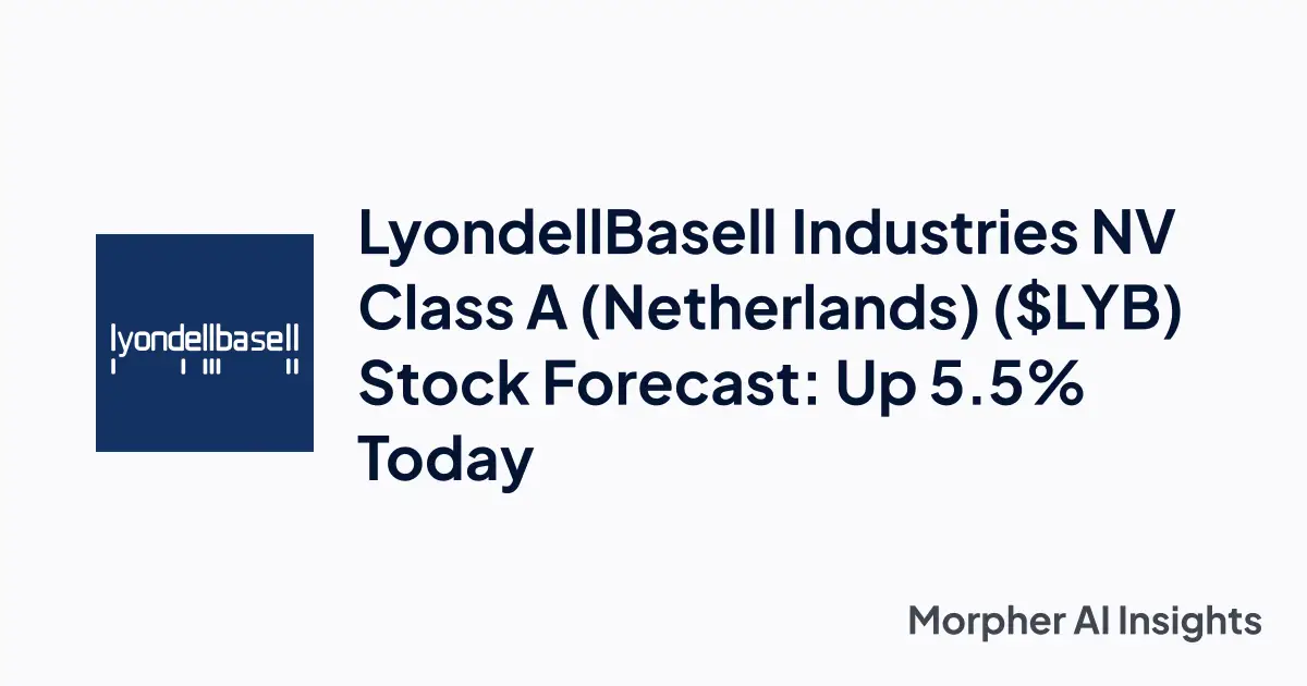 LyondellBasell Industries NV Class A (Netherlands) ($LYB) Stock Forecast