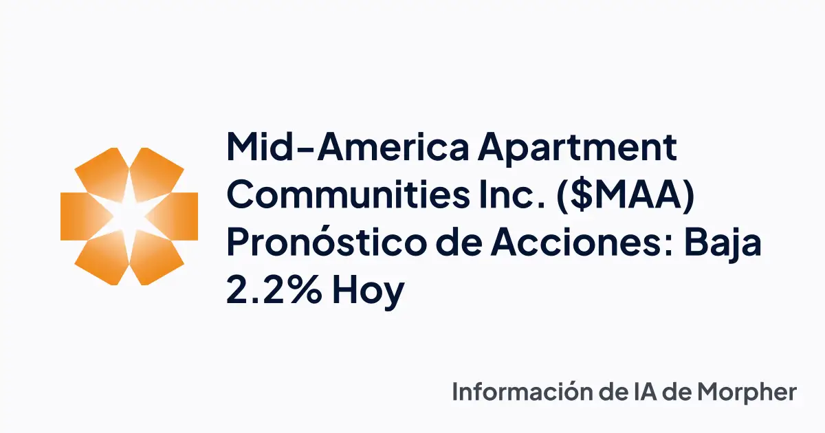 Mid-America Apartment Communities Inc. ($MAA) Stock Forecast