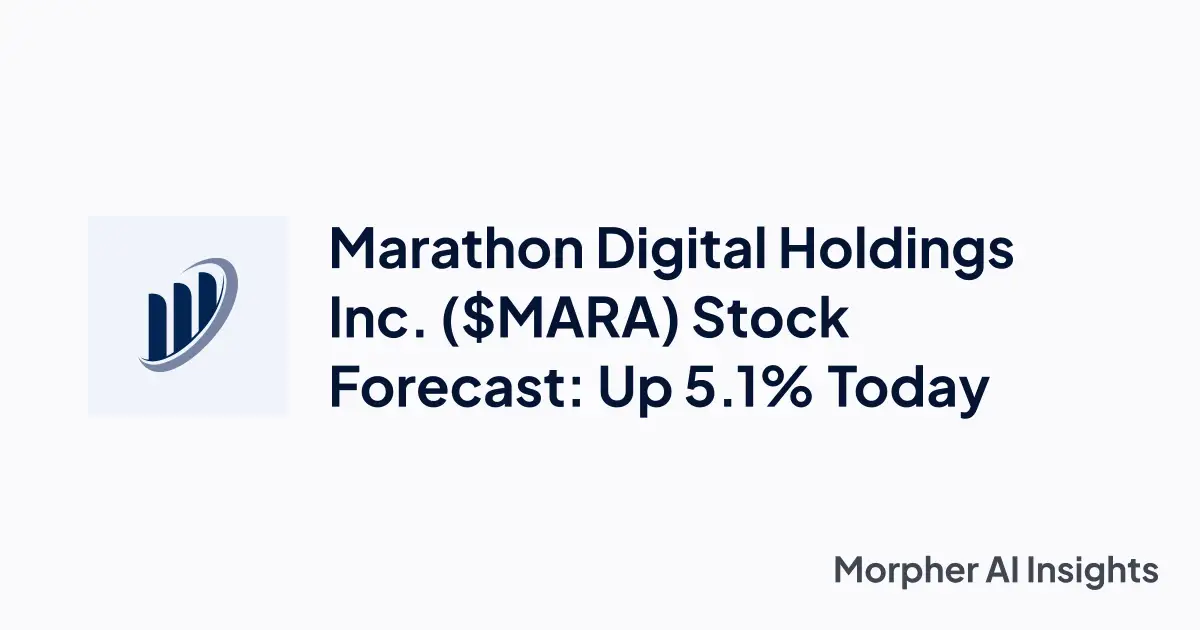 Marathon Digital Holdings Inc. ($MARA) Stock Forecast