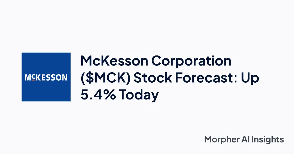 McKesson Corporation ($MCK) Stock Forecast