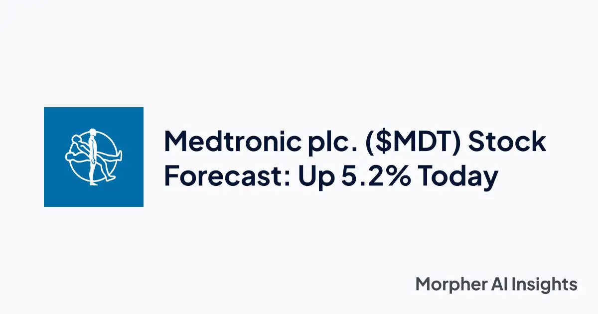 Medtronic plc. ($MDT) Stock Forecast