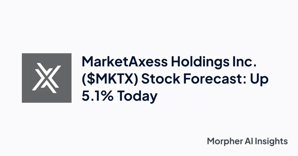 MarketAxess Holdings Inc. ($MKTX) Stock Forecast