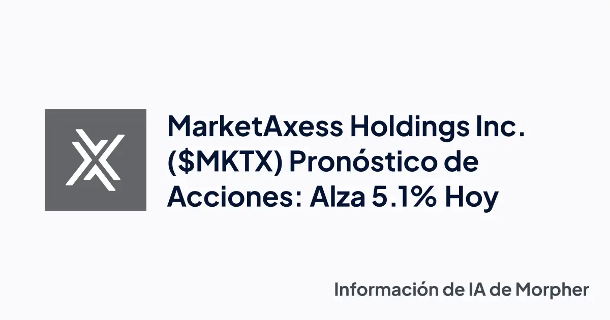 MarketAxess Holdings Inc. ($MKTX) Stock Forecast