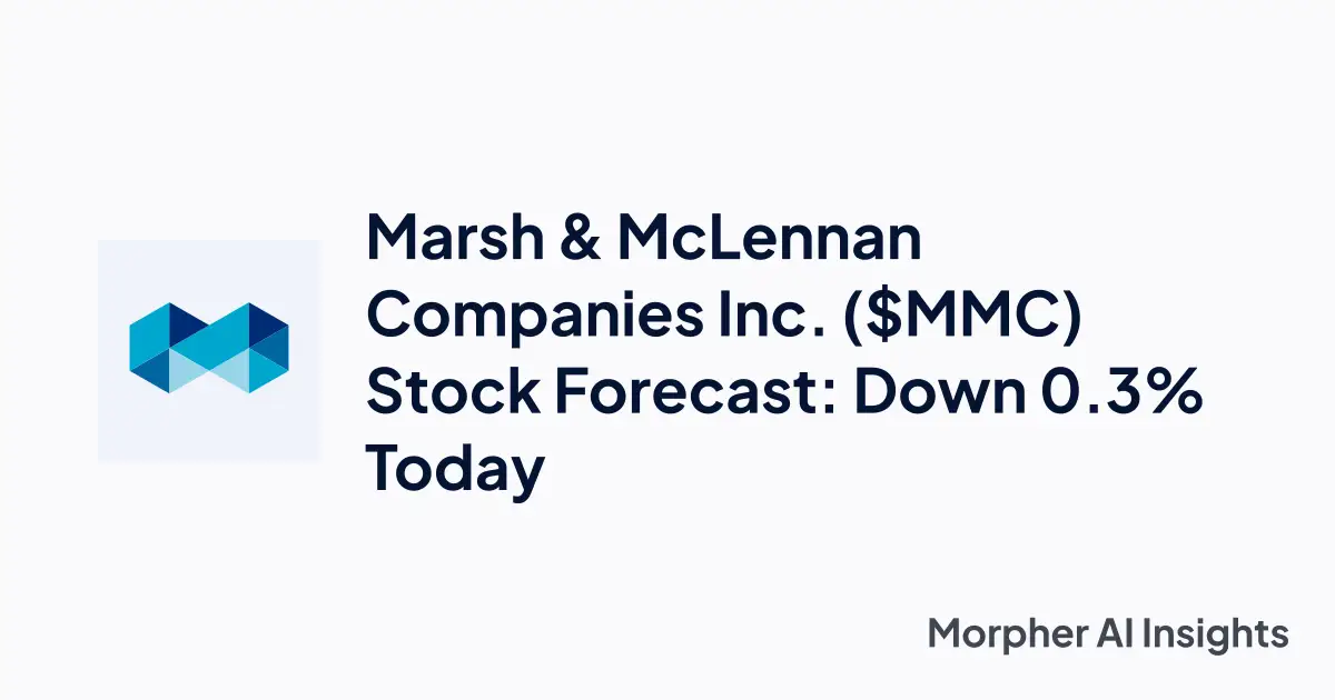 Marsh & McLennan Companies Inc. ($MMC) Stock Forecast