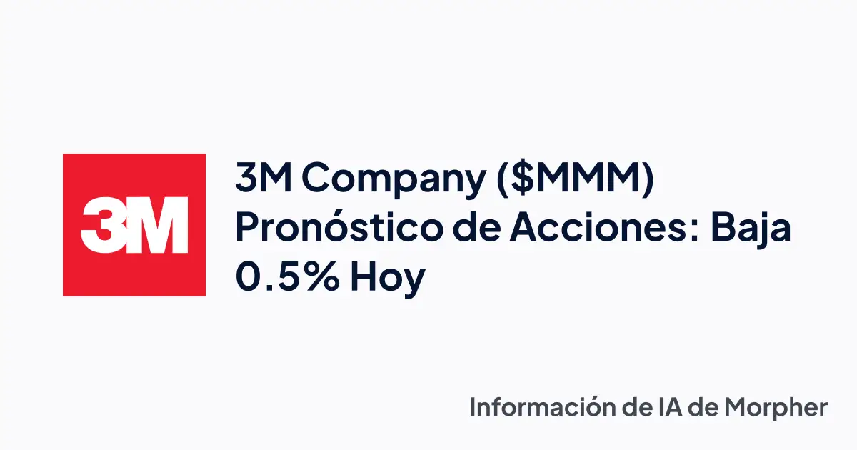 3M Company ($MMM) Stock Forecast