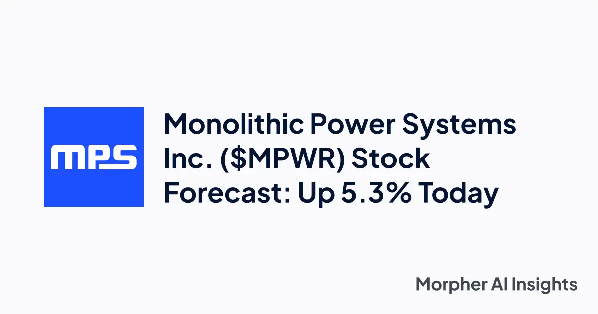 Monolithic Power Systems Inc. ($MPWR) Stock Forecast