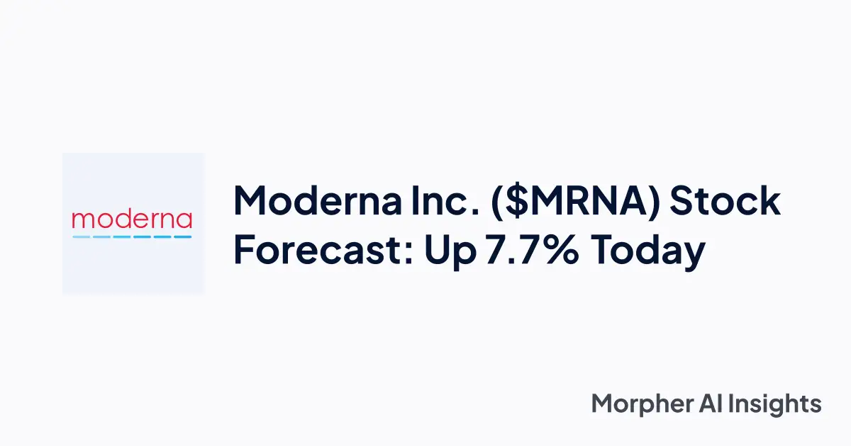 Moderna Inc. ($MRNA) Stock Forecast