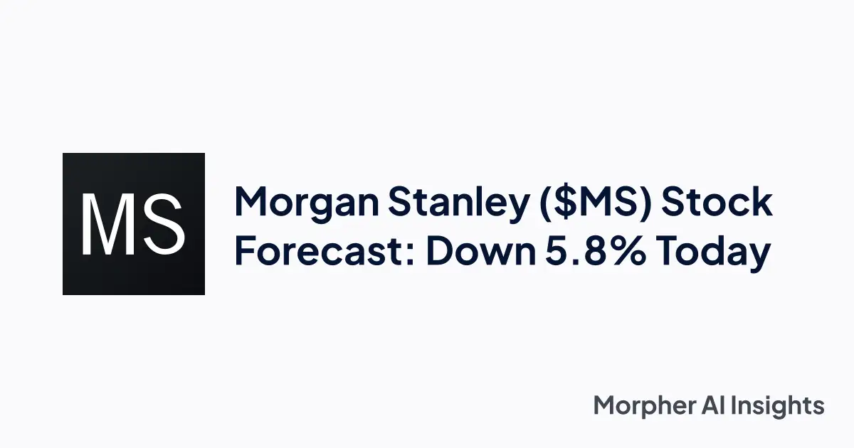 Morgan Stanley ($MS) Stock Forecast